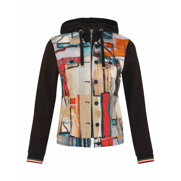 Dolcezza | Jackets & Coats | New Dolcezza Hooded Jacket In Multi | Poshmark
